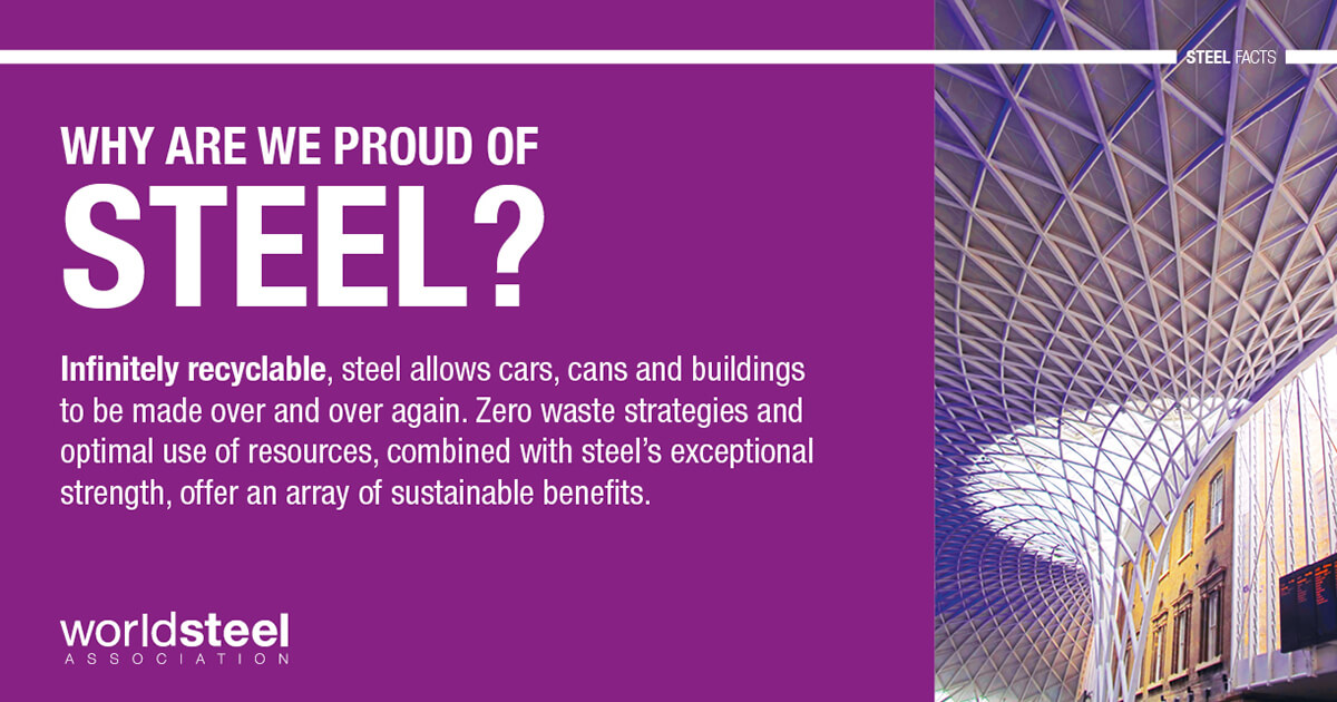 Why are we proud of steel? - worldsteel facts